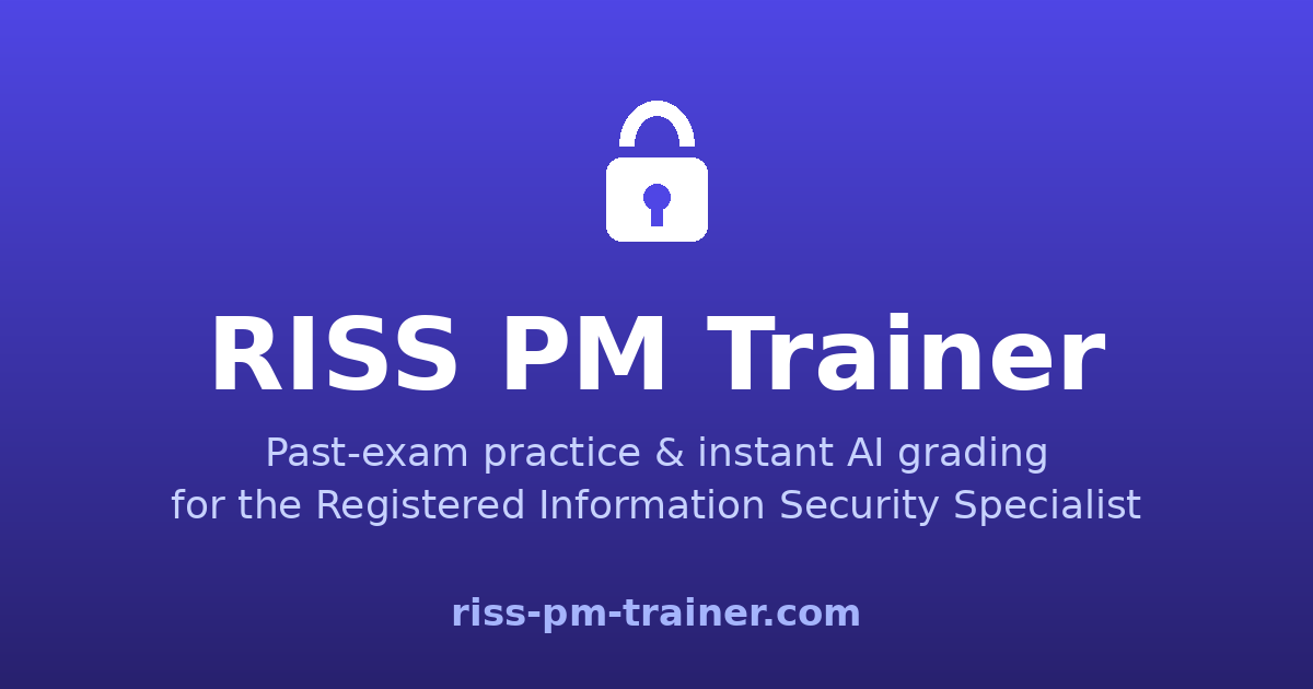 情報処理安全確保支援士（RISS）午後試験の演習から採点まで | RISS PM Trainer